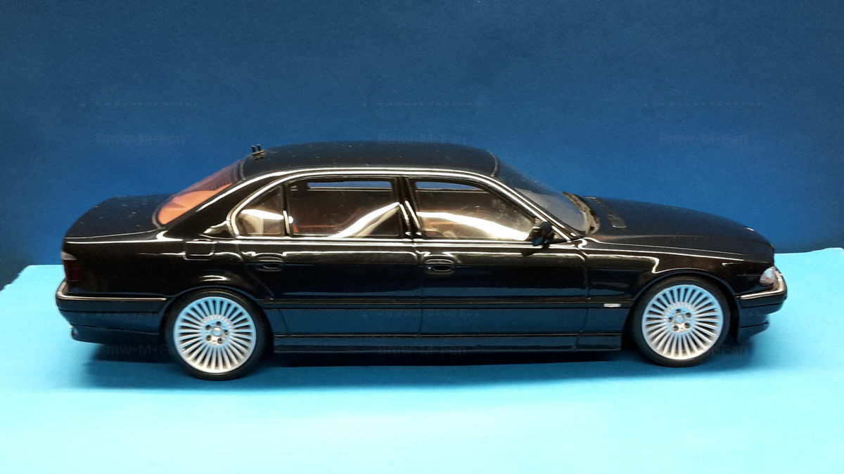 BMW E38 750il individuell carbon black edition 1:18 Modellauto von Umbau | Modelly